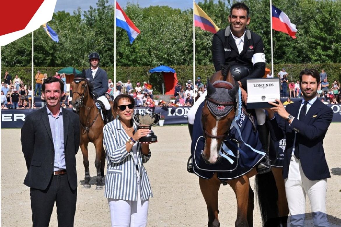 Belano Vd Wijnhoeve Z wins the CSI4* GP of Deauville!