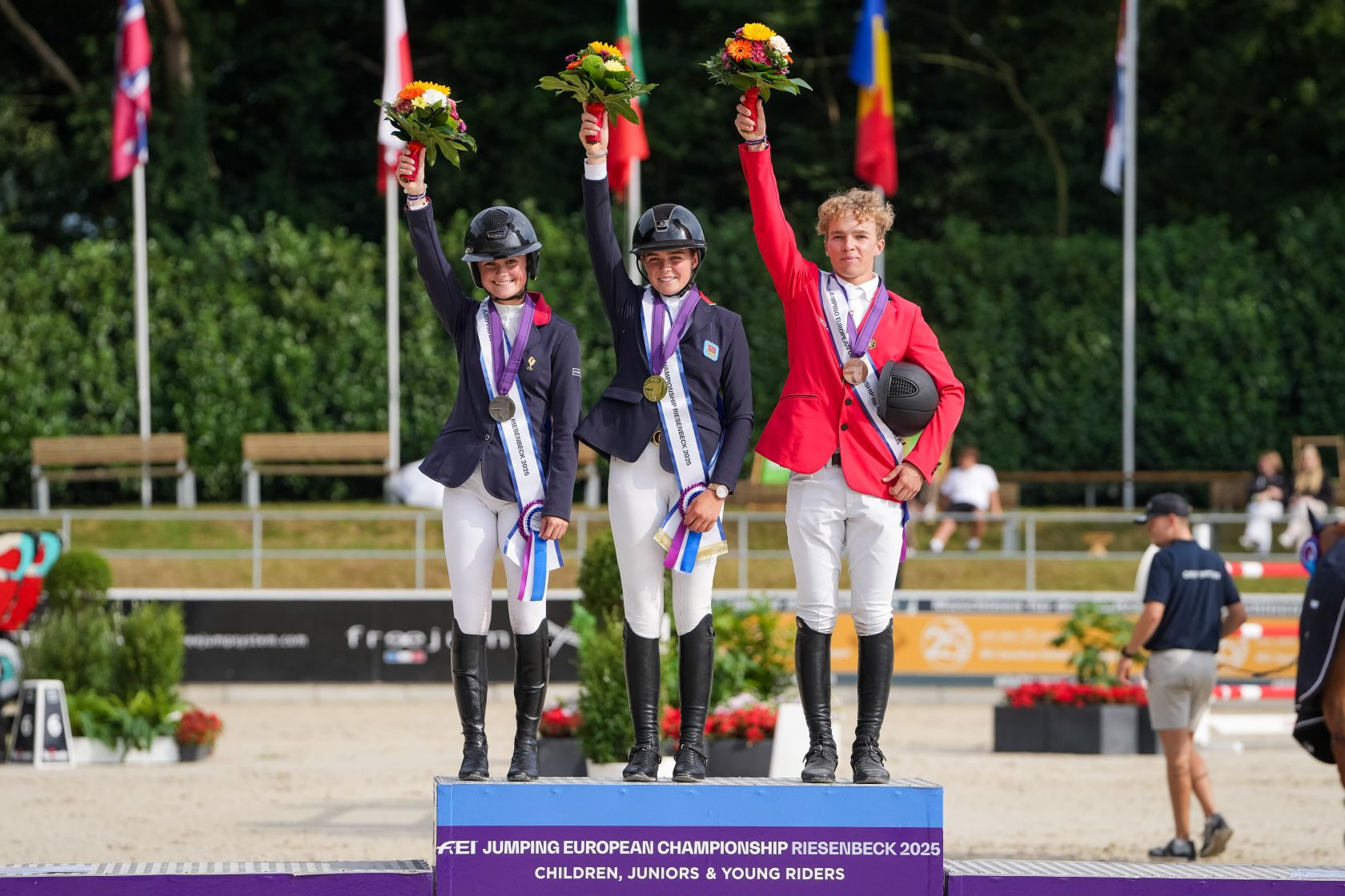 Z-paarden zorgen voor zilver en brons op Europees Kampioenschap Young ...