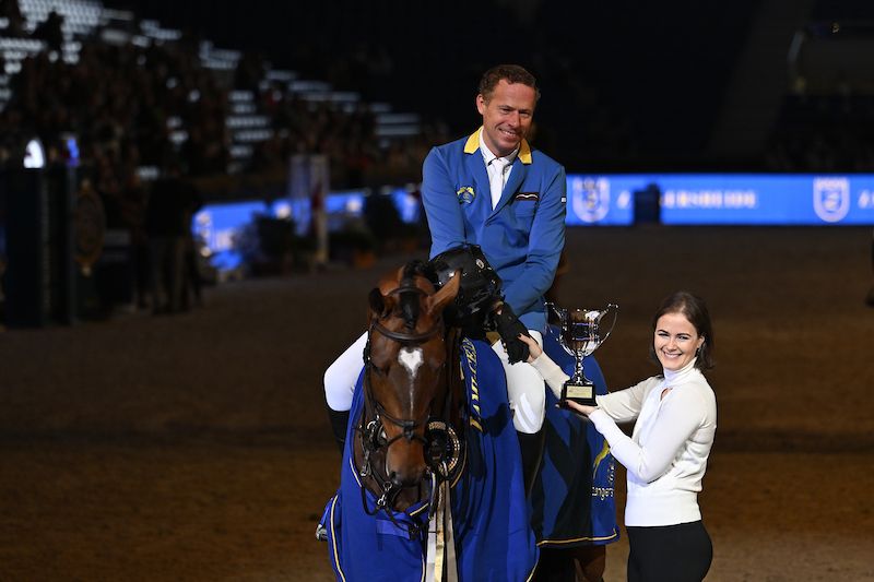 Christian Ahlmann and Ansingh De Lis Z triumph in the 6-year-old stallions